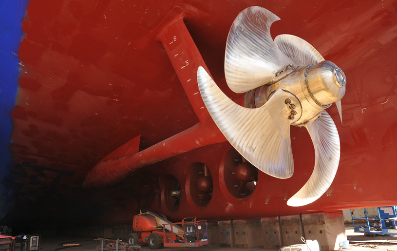 Transport maritime : les différents types d'hélices pour navires